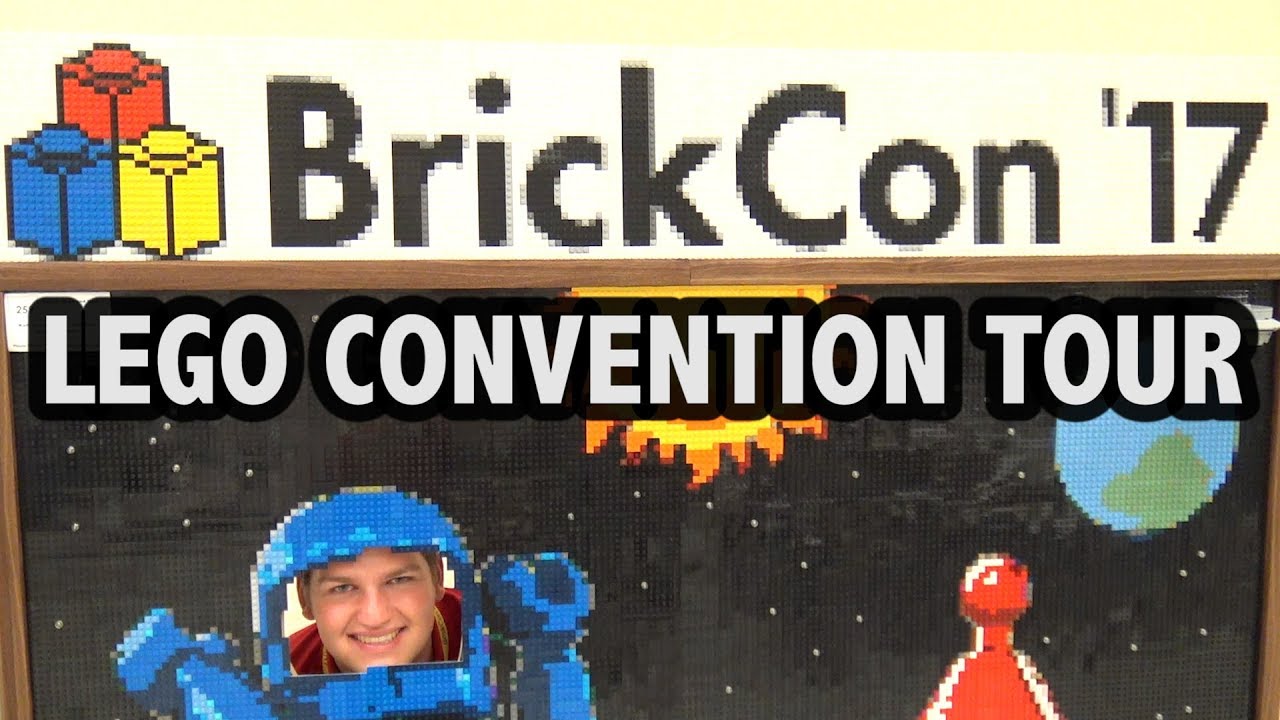 Guided Tour of BrickCon 2017 LEGO Exhibition - YouTube