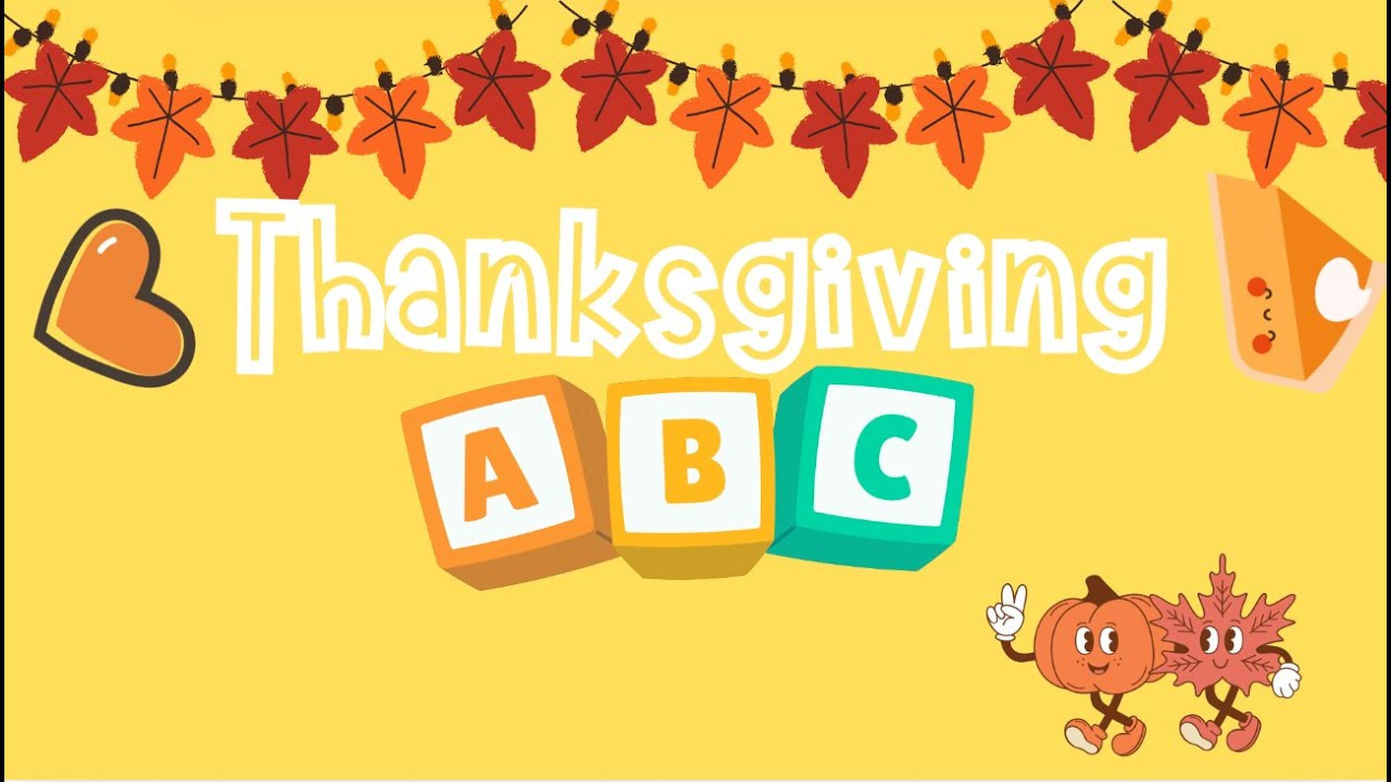 Turkey Time ABCs! 🦃🎉 A Fun Thanksgiving Alphabet Adventure! - YouTube