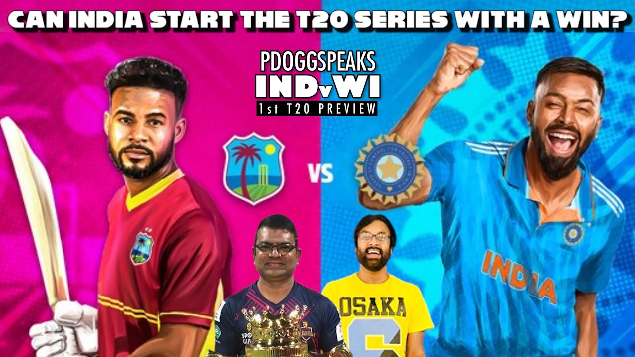 Can India Start The T20 Series With A Win? | IND vs WI 1st T20 Preview ...