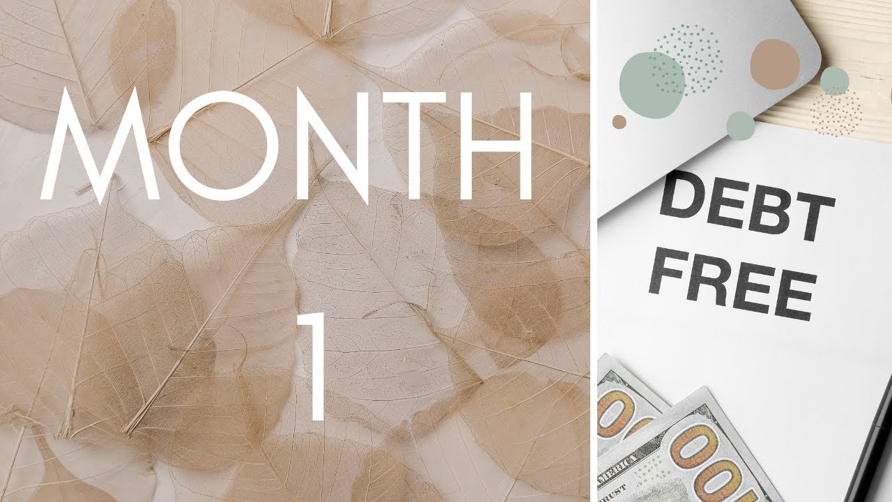 My Debt-Free Journey Update: Month 1 Progress Report (one step closer ...