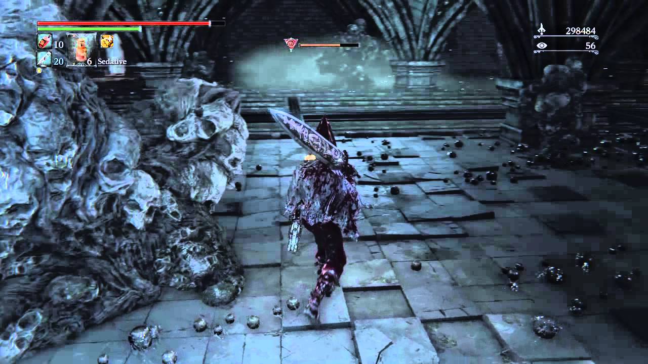 Bloodborne™ 40K a Pop Using Frenzy Res 300 Rune - YouTube