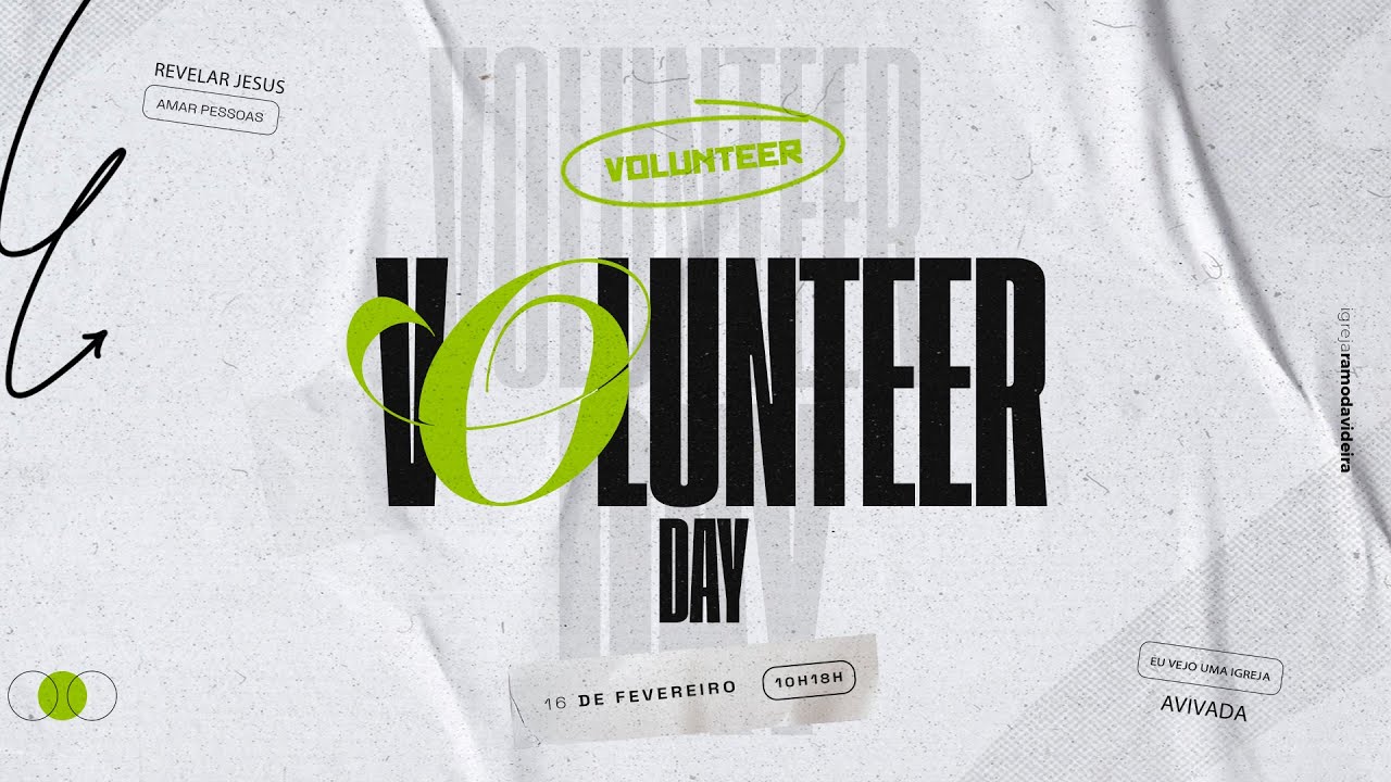 Culto Volunteer day | 10H - YouTube