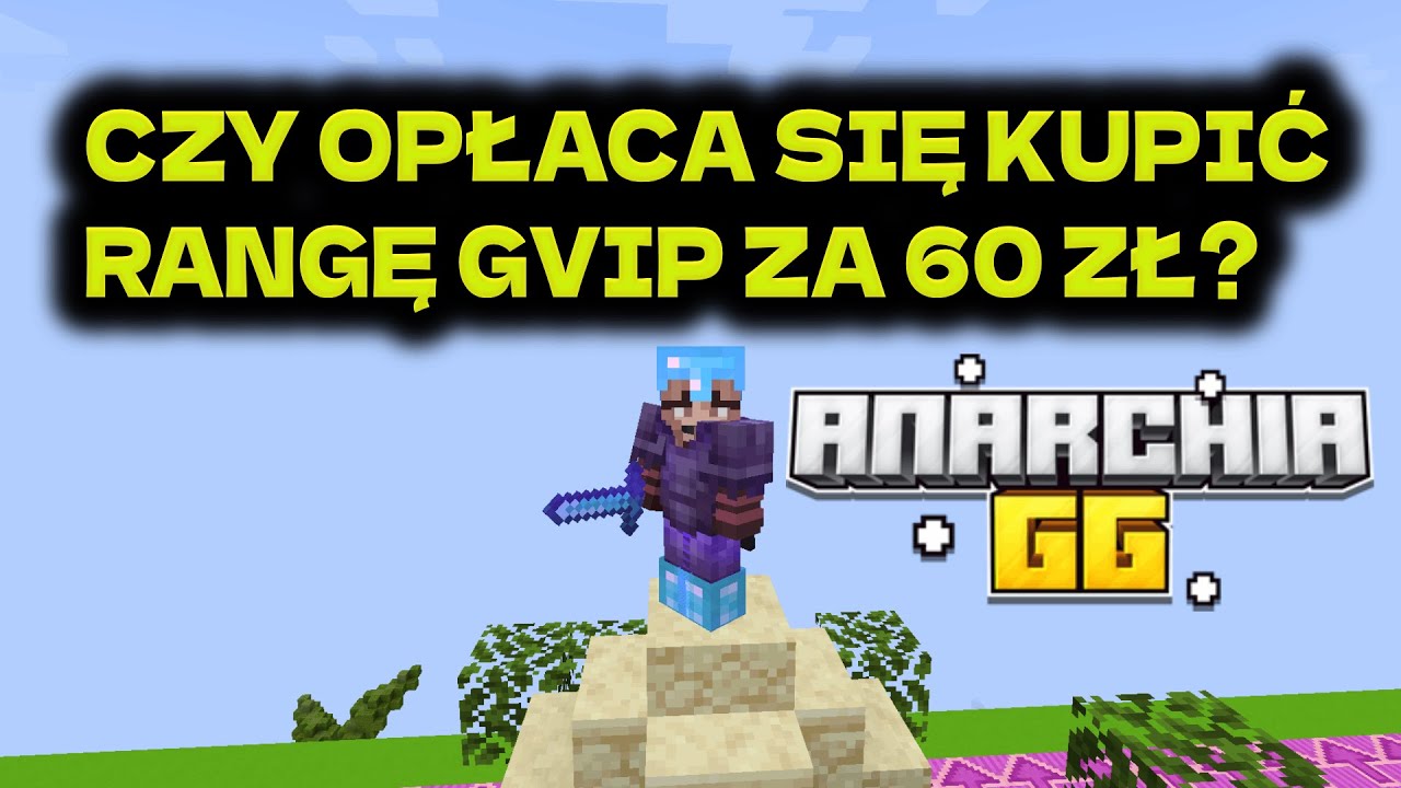 KUPIŁEM RANGĘ GVIP ZA 60 ZŁ NA ANARCHIA.GG - YouTube