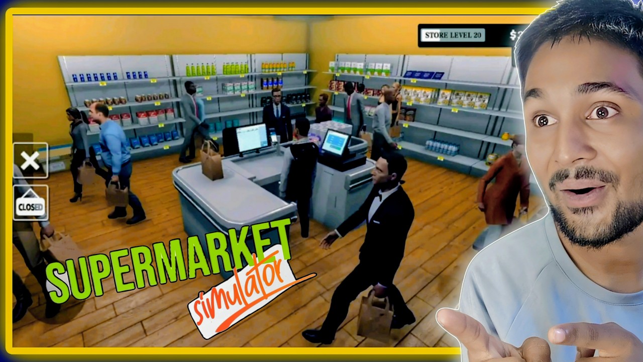 SUPERMARKET SIMULATOR PLAY ON MOBILE #1 - YouTube
