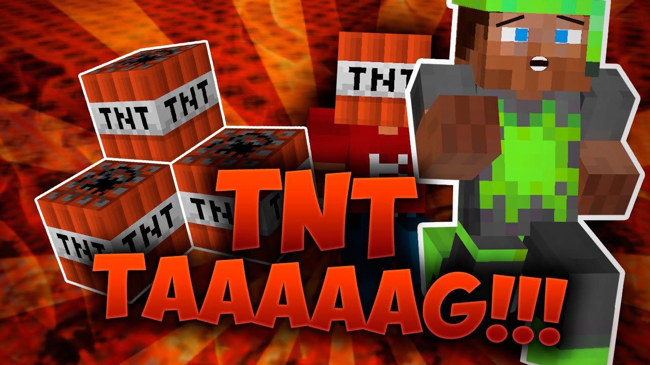 Dansk Minecraft - TNT TAG - "F5 MODE -.-" - YouTube