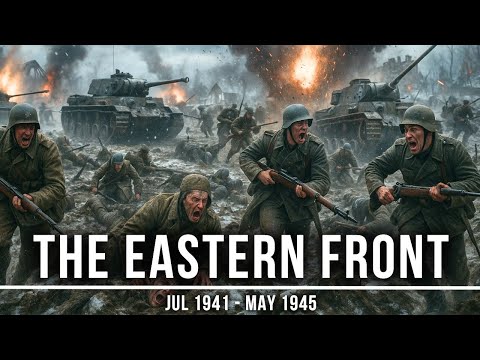 Fall Asleep To | The ENTIRE History of the Eastern Front | WWII | WW2 War | Relaxing Documentary