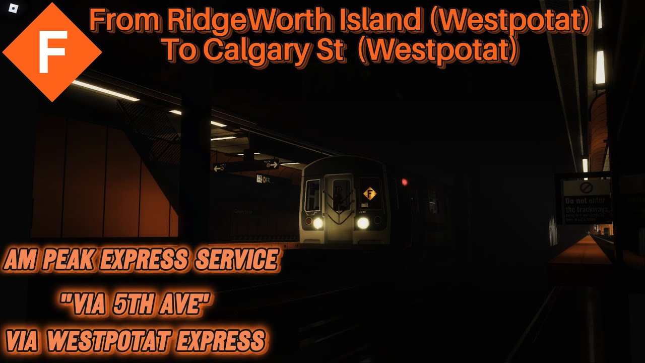 PTA PST-2R [Fx] Train From Ridegworth Island to Calgary St - YouTube