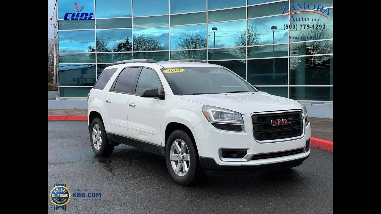 2014 GMC Acadia SLE-2 AWD - YouTube