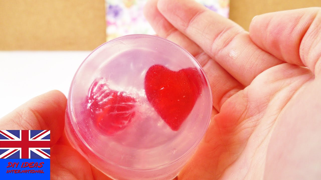 HEART SHAPED SOAP! How to make this lovely soap for mother’s day? - YouTube