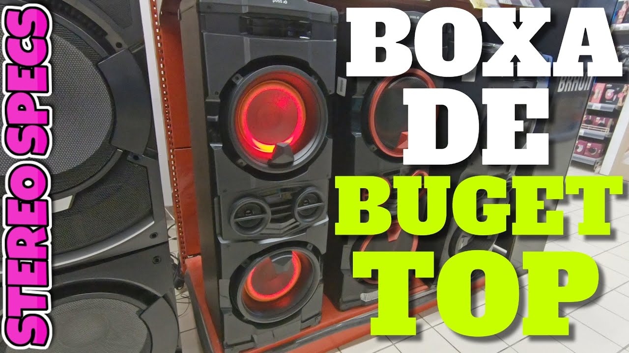 Poss PSBTST810 UNA DINTRE CELE MAI BUNE BOXE DE BUGET | PROBA DE SUNET ...