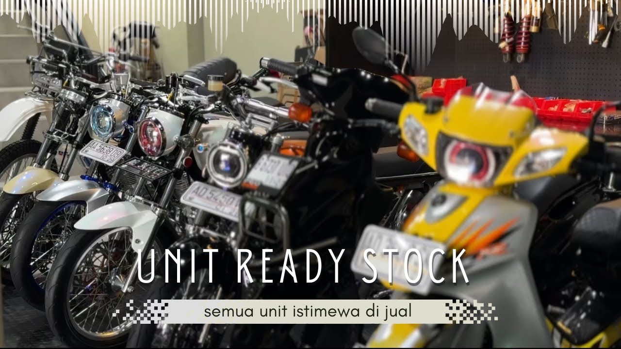 STOCK UNIT DI JUAL BADAS MOTOR || BADAS GARAGE - YouTube