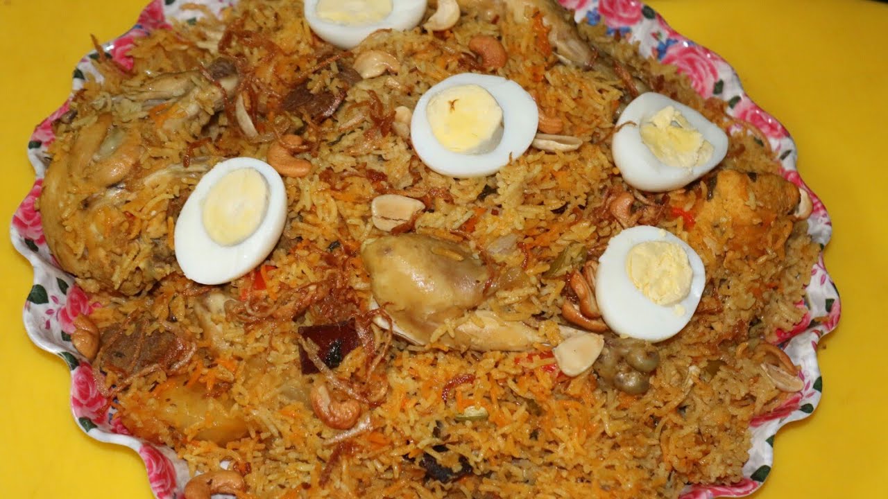 Zam zam pulao || homemade chicken, mutton and veggies pulao - YouTube