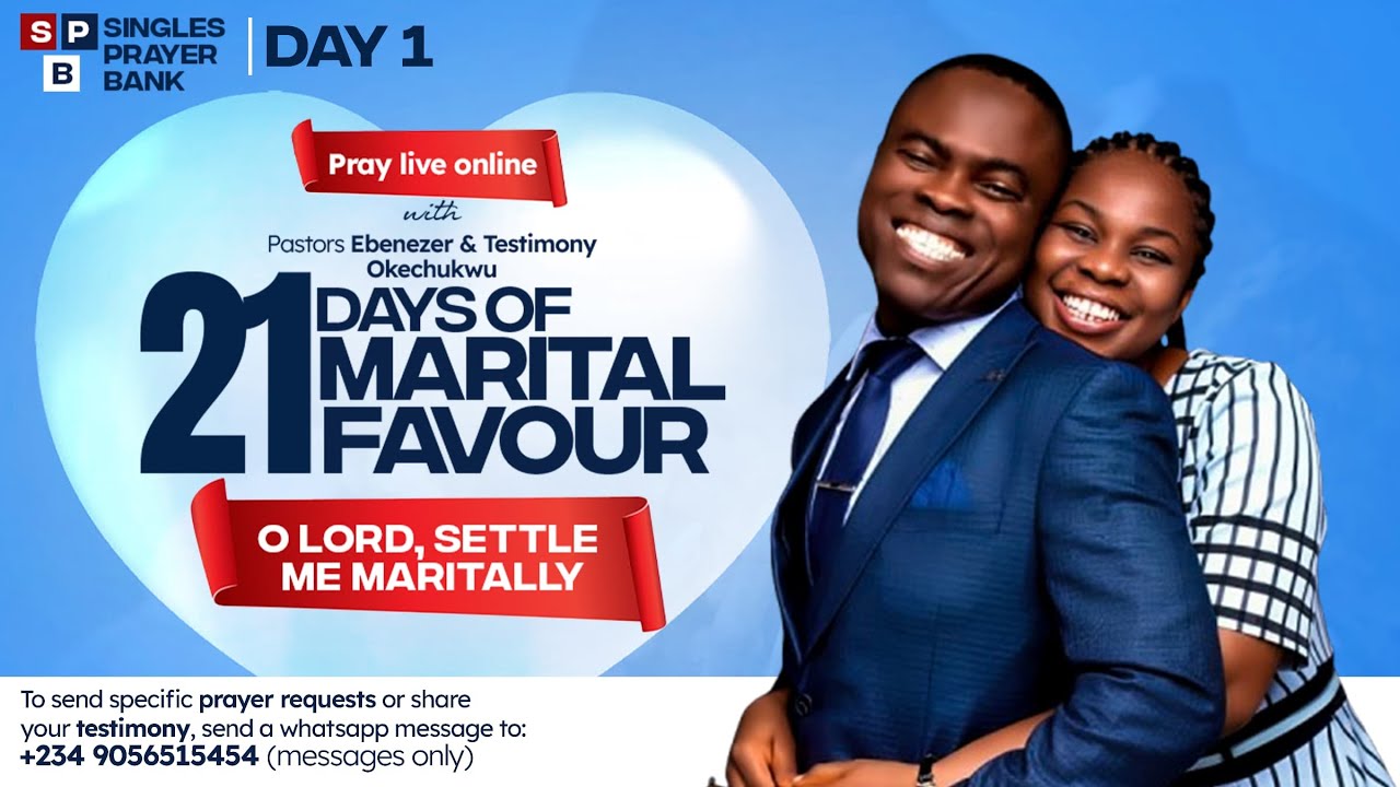 SINGLES PRAYER BANK (SPB) |DAY 1| with PASTOR EBENEZER & TESTIMONY ...