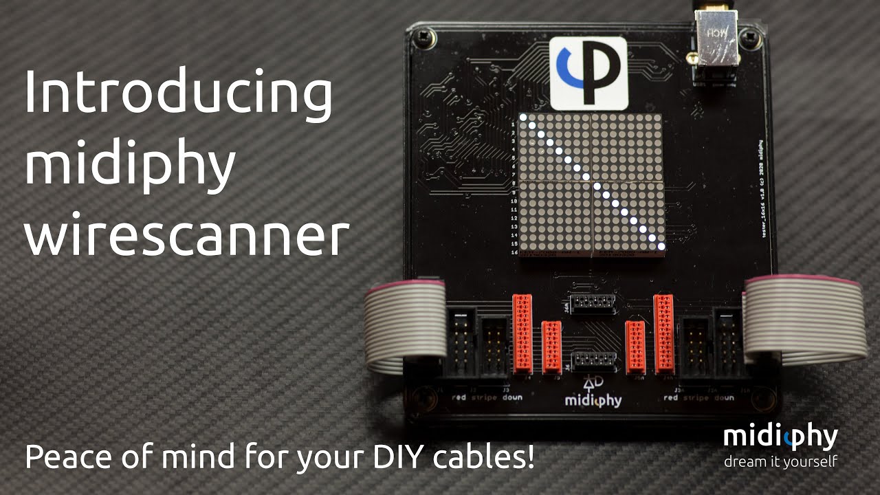 midiphy wirescanner - DIY graphical IDC and micromatch cable tester ...
