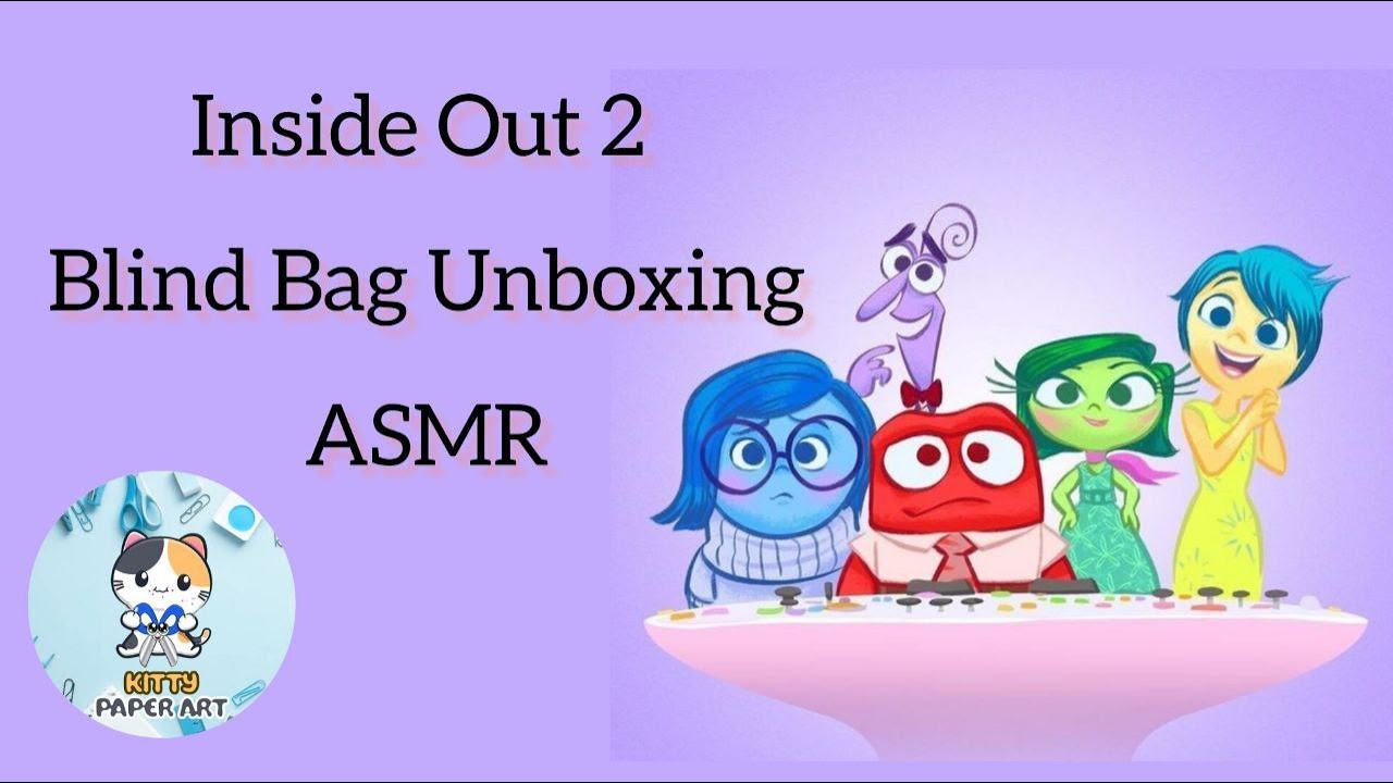 [💢paper diy💢] INSIDE OUT Blind Bag unboxing 2025! | asmr - YouTube