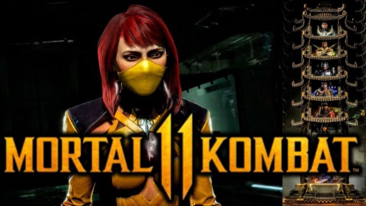 MK11 *GOLDEN SKARLET* KLASSIC TOWER GAMEPLAY!! (ENDING) 1080p 2022 ...