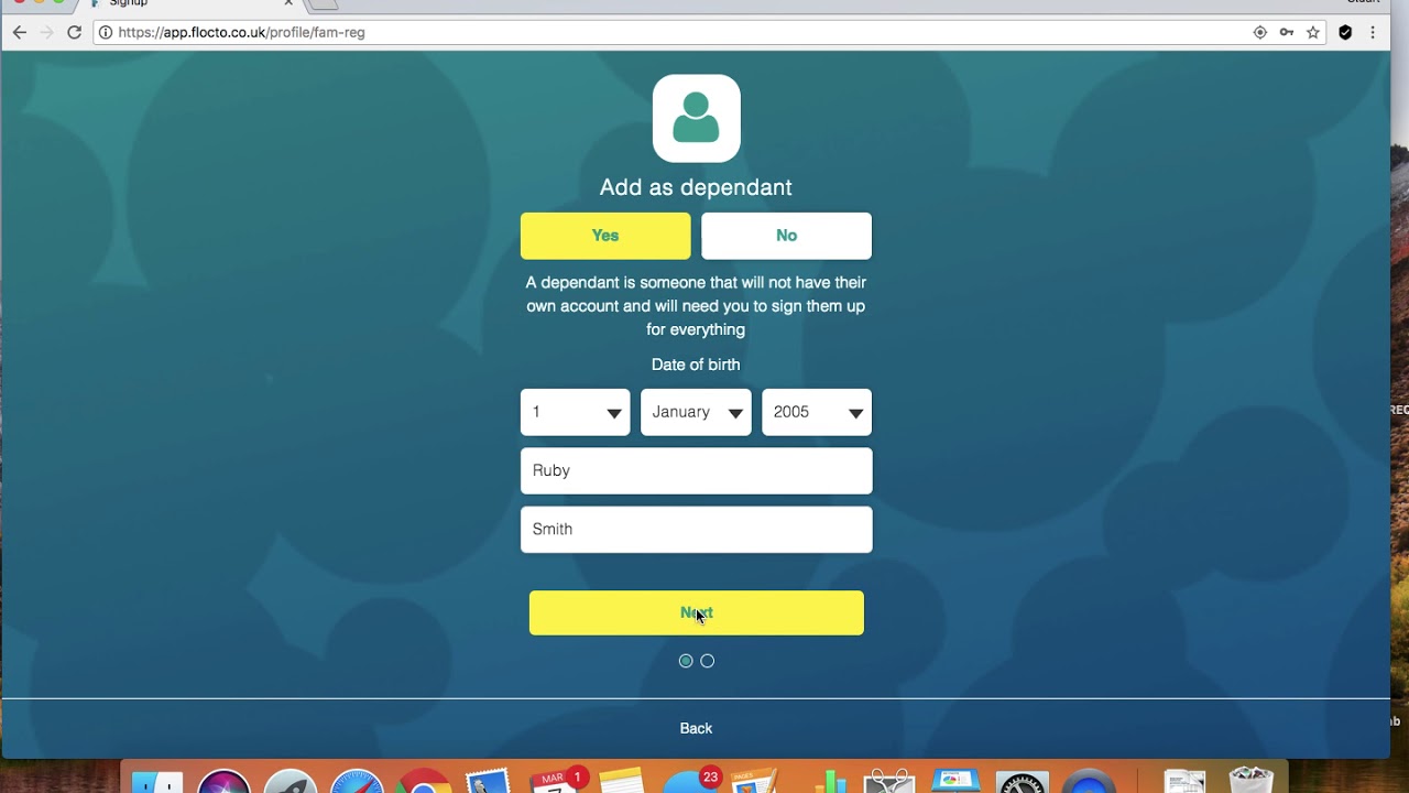 Participant - Create an account and use a course code - YouTube