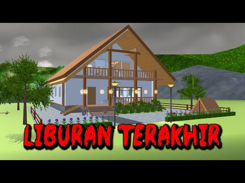 THE LAST VACATION || HORROR MOVIE SAKURA SCHOOL SIMULATOR