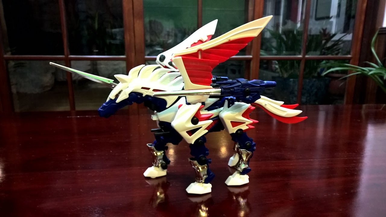 TOMY ZOIDS RPZ-18 ORUDIOS 飛天戰馬 (歐路迪斯) オルディオス - YouTube