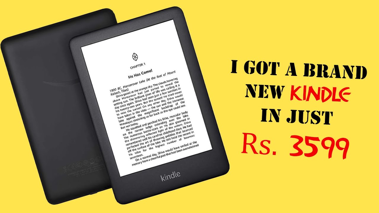 How I got a 'BRAND NEW KINDLE' for just Rs. 3599 /- - YouTube