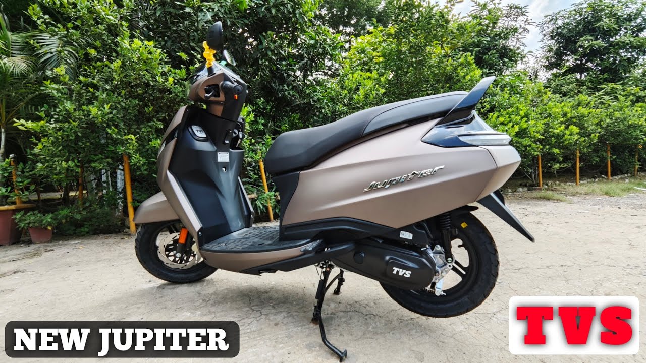 All New TVS Jupiter 110 Rose Gold Top Variant With Demand On Torque and ...