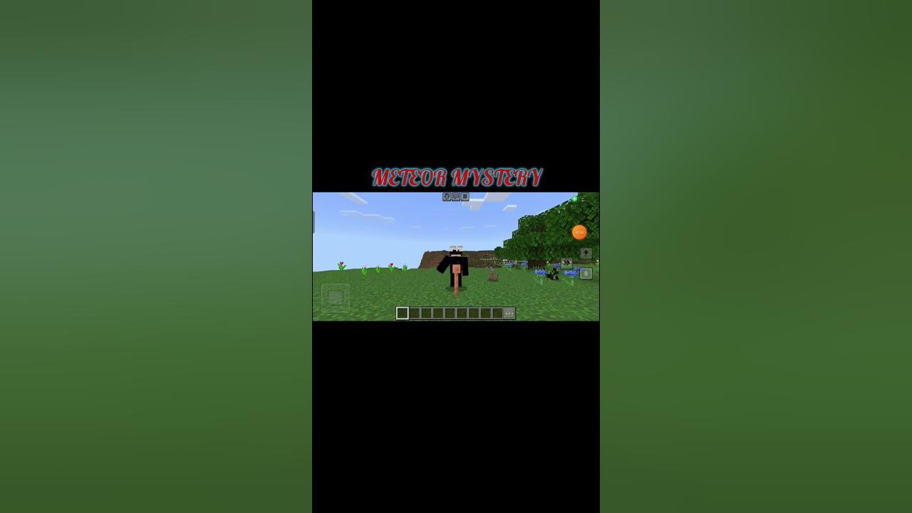 MINECRAFT METEOR MYSTERY - YouTube