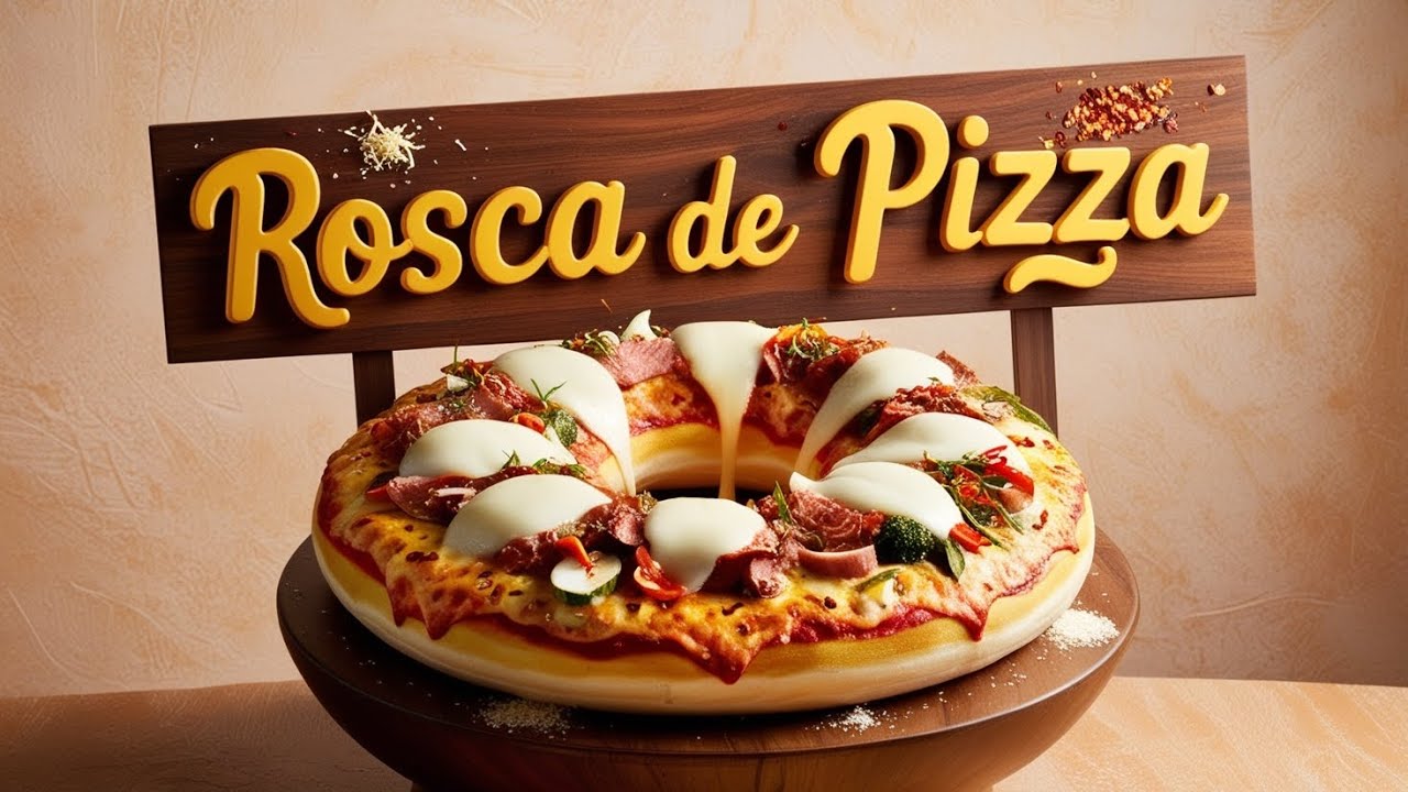 Hice una Pizza en forma de rosca de reyes. #soyjorgecuellar - YouTube