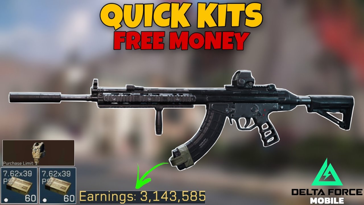 Delta Force Mobile: The Quick Kit Strategy That's Making $$$ - YouTube
