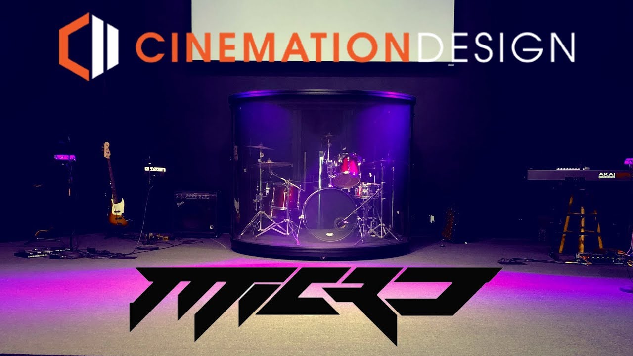 Cinemation Design Drum Enclosure Review W/Sound Test | Micro - YouTube