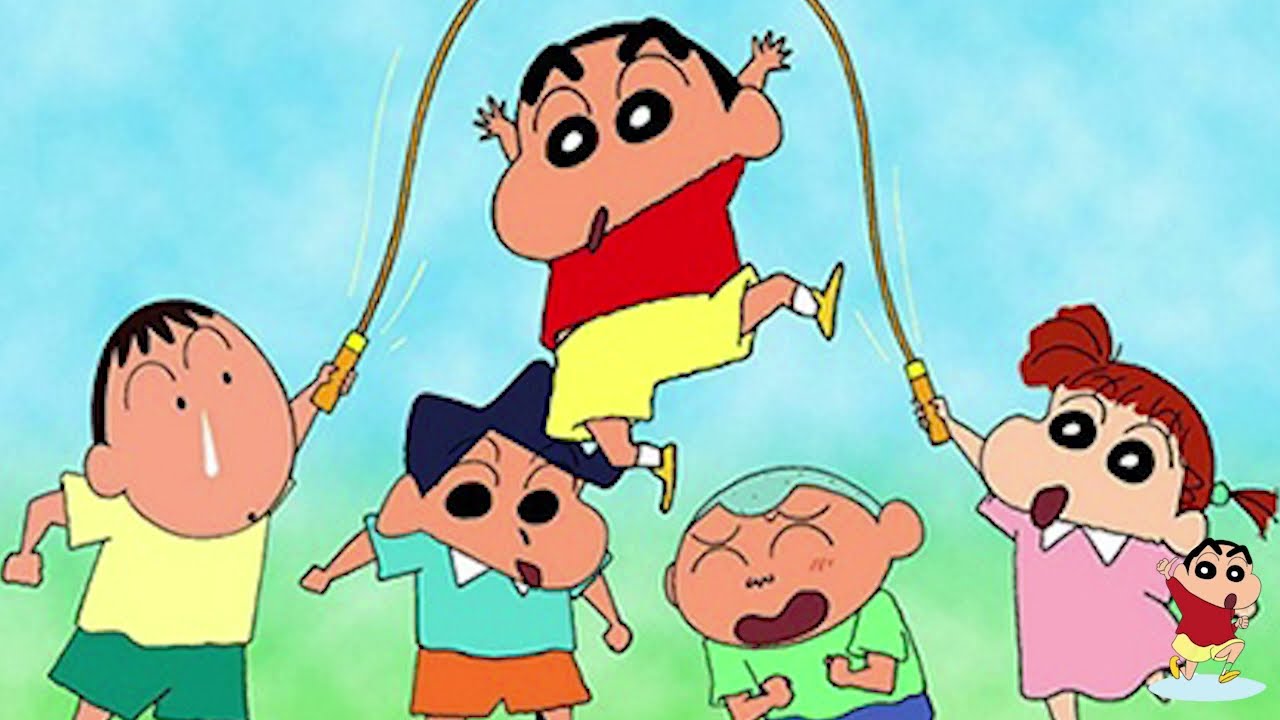 Shin Chan ¡Hey! que el maestro busca algo - YouTube