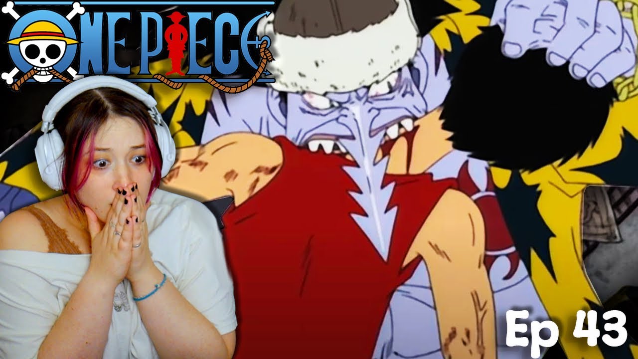 Luffy VS Arlong || One Piece episode 43 Reaction - YouTube