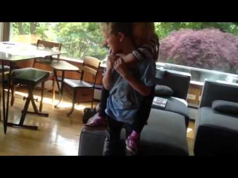 Double piggy back ride - YouTube