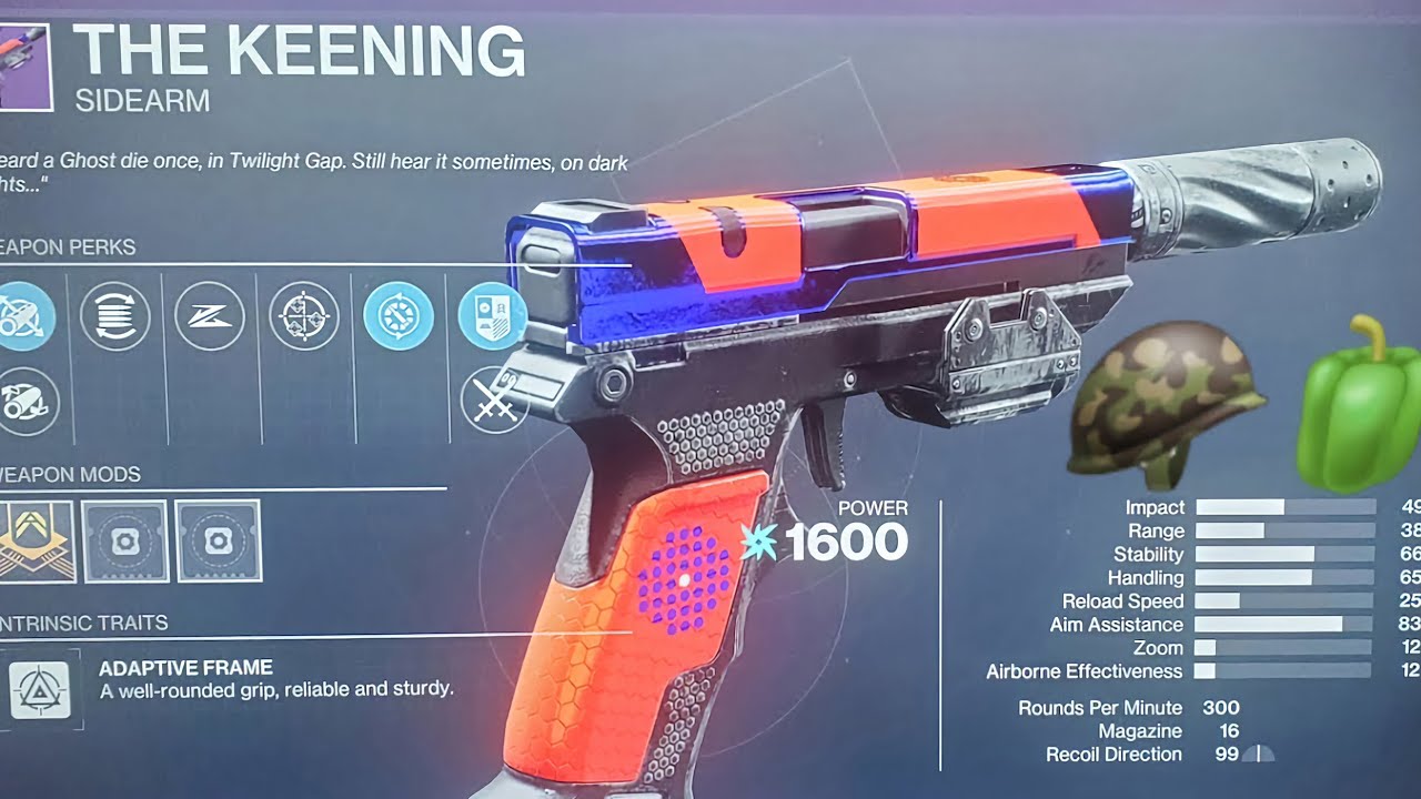 The Keening. Destiny 2 🪖🫑 - YouTube