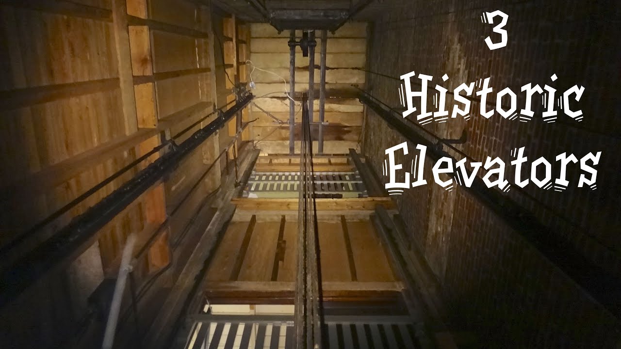 eleva TOUR in Wytheville VA: 3 Historic Elevator rides on Salem and Westbrook elevators - YouTube