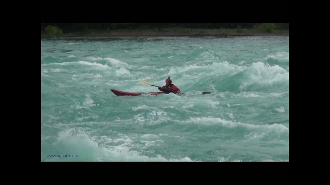Kayak rio Baker, Puerto Bertrand, Patagonia Aysen, Chile II - YouTube