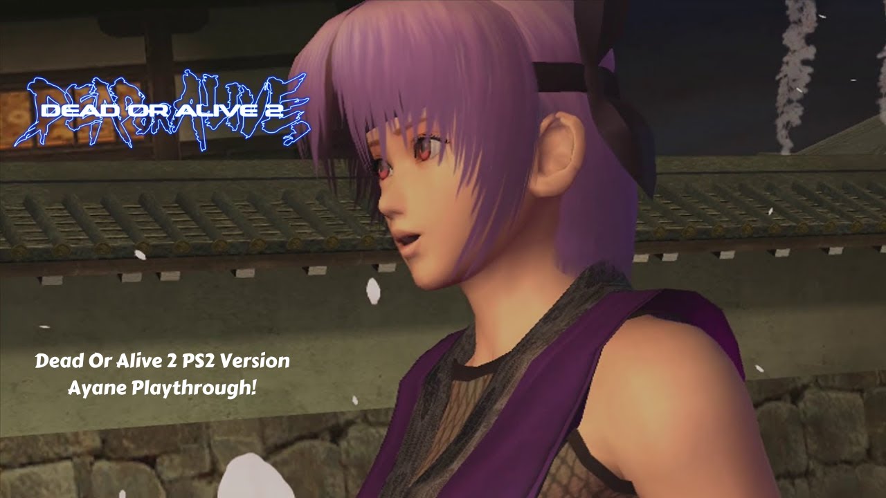 Dead Or Alive 2 PS2 Ayane Story Playthrough - YouTube
