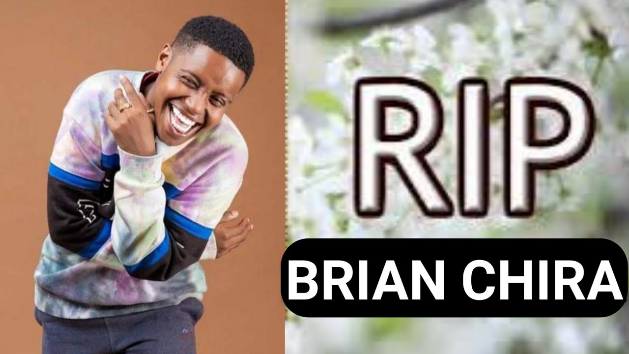 BRIAN CHIRA THE TIKTOKER IS DEAD THROUGH A ROAD ACCIDENT 💔 #brianchira ...