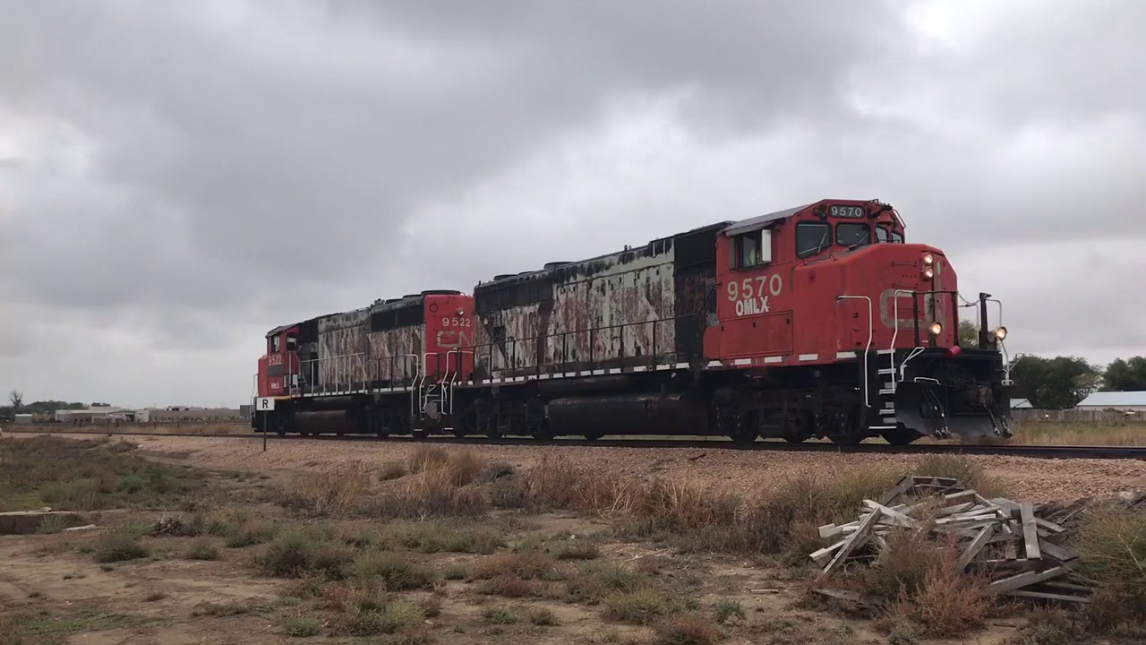OMLX 9570 leads a power move the the Great Western - Sweet P5! - YouTube