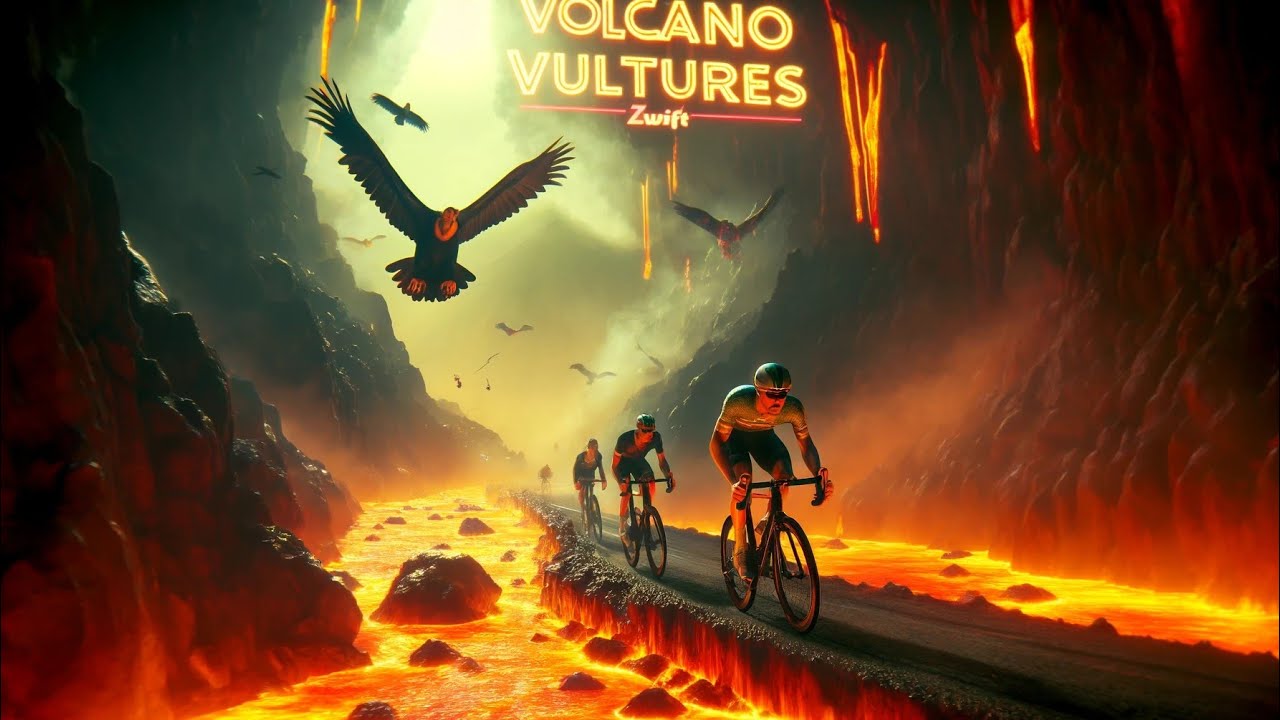 VOLCANO VULTURES \ Zwift Racing Community \ Volcano Circuit - YouTube