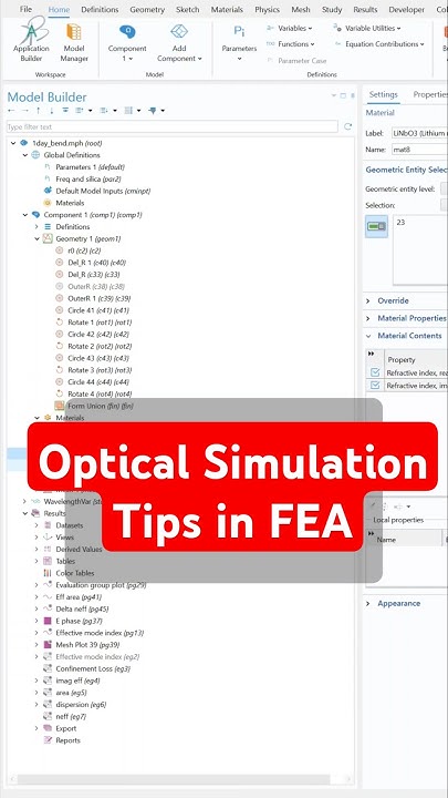 Avoid These Common Mistakes in Optical Simulations #comsolmultiphysics #fea - YouTube