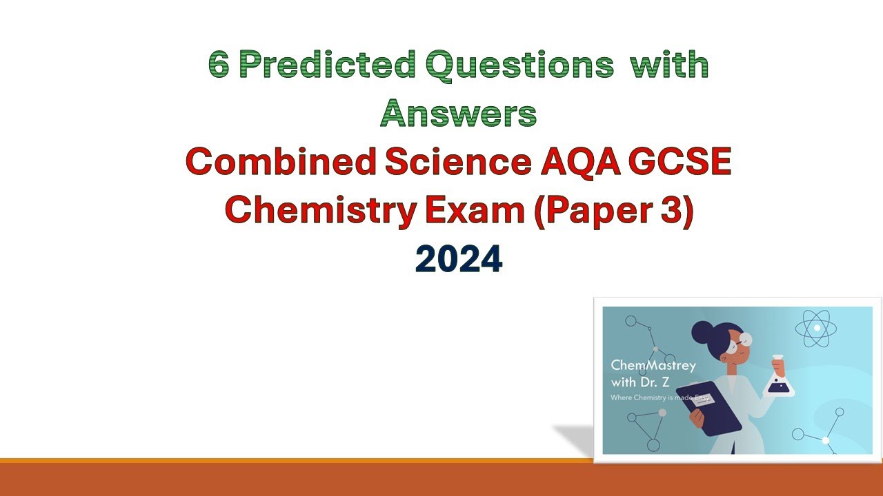 Combined Science AQA GCSE Chemistry Predicted Questions and answers ...