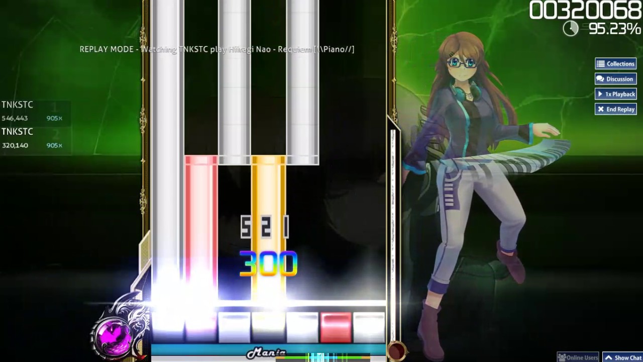 osu! mania 7k hard long note beatmap 2.54★ - YouTube