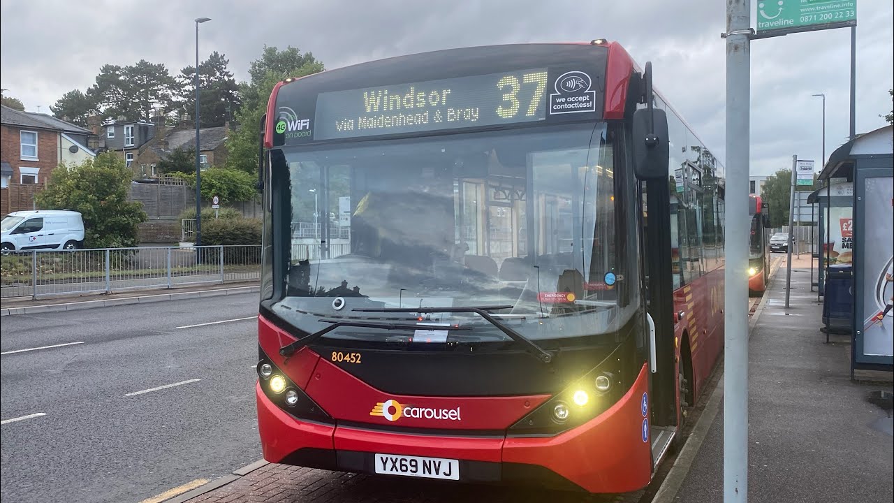 Carousel Buses 80452 YX69 NVJ ADL Enviro200MMC on Route 37 to Windsor ...