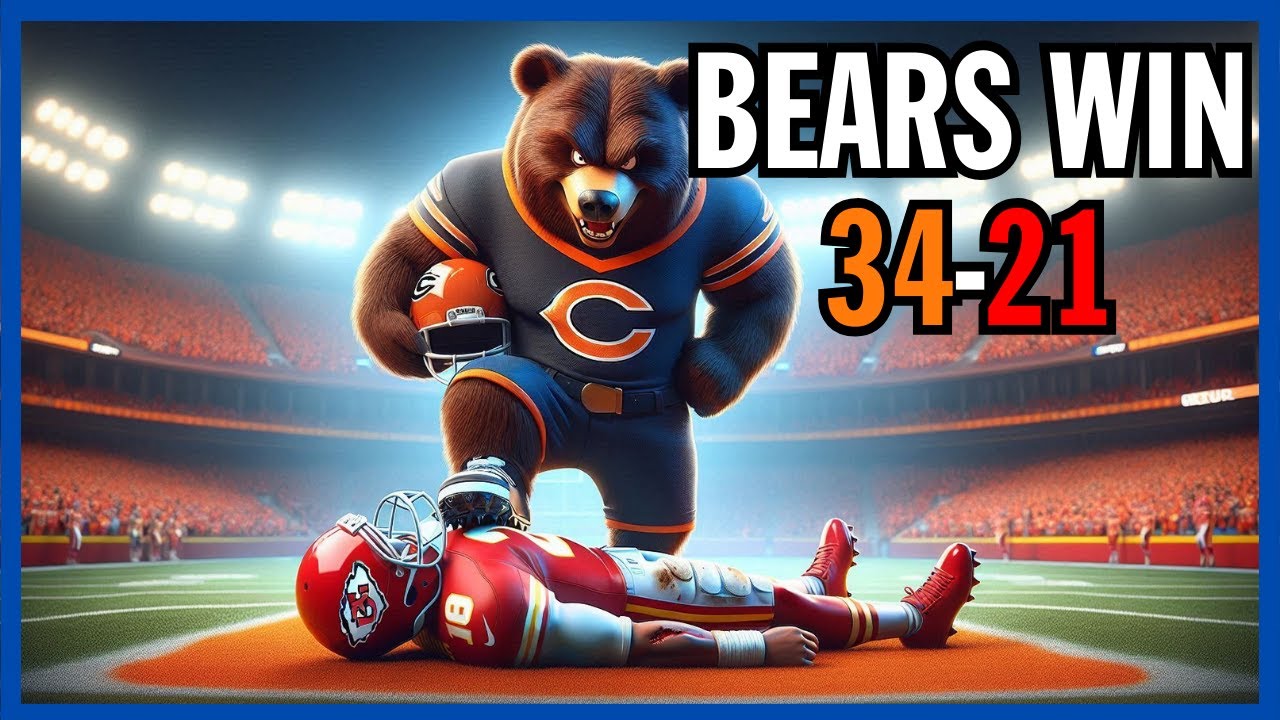 CHICAGO BEARS SUFFOCATE THE KANSAS CITY CHIEFS 34-21 - YouTube