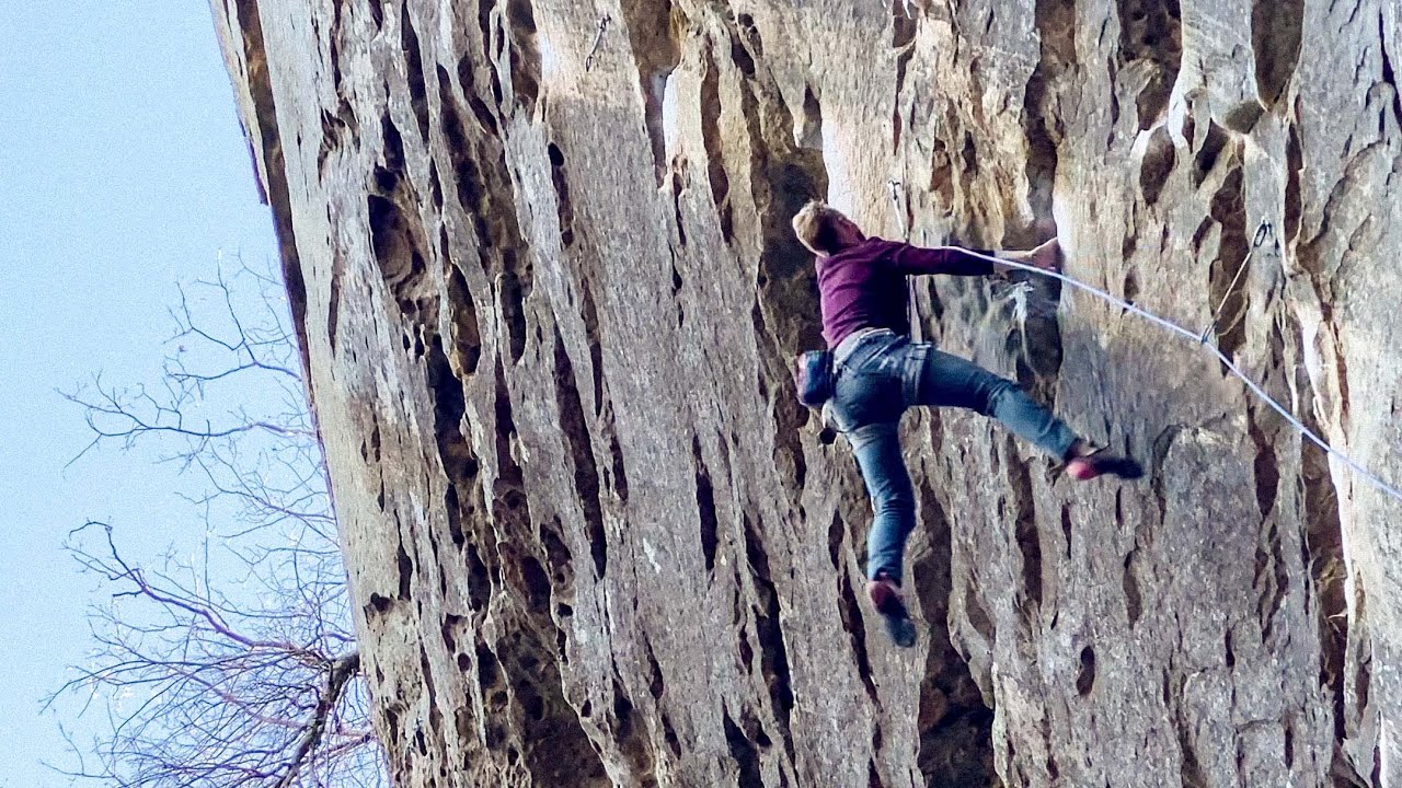 cell block six 5.12c // zach new high point - YouTube