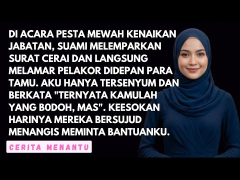 DICERAIKAN SUAMI DIDEPAN PELAKOR SAAT PESTA KENAIKAN JABATAN, KEESOKANNYA IA BERSUJUD MINTA BANTUAN