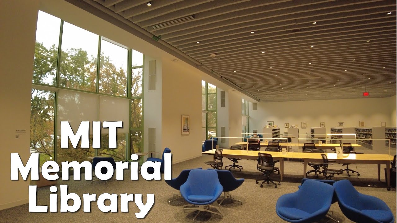 MIT Hayden Memorial Library Walking Tour - YouTube