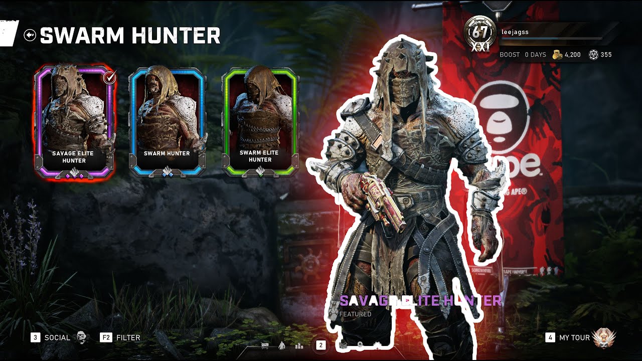 Gears 5 - Winning With Every Character - Swarm Hunter - YouTube