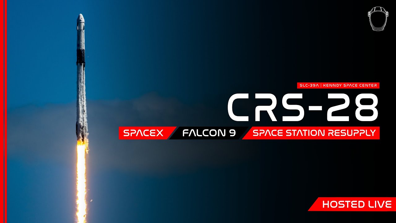 REPLAY! NASA SpaceX CRS-28 Resupply Launch - YouTube