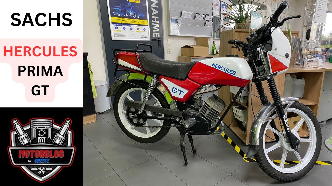 sachs HERCULES prima GT - YouTube